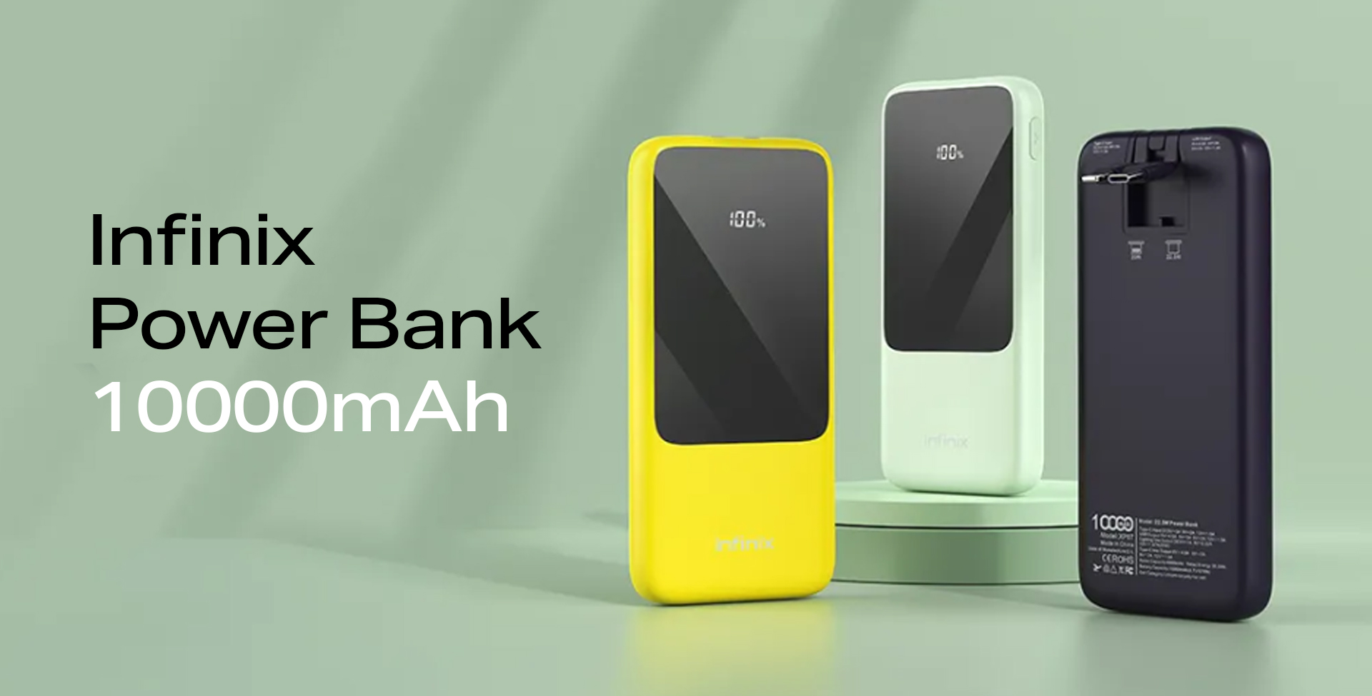 Infinix 22.5W Power Bank 10000mah XP07