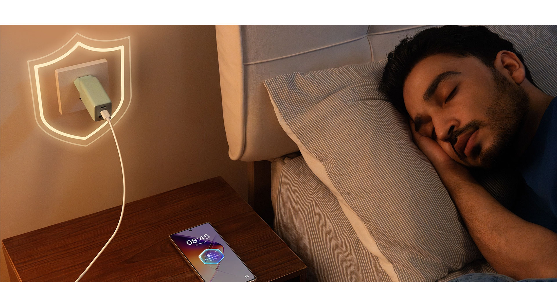 Infinix 68W GAN Fast Charger with Braided Type C Cable