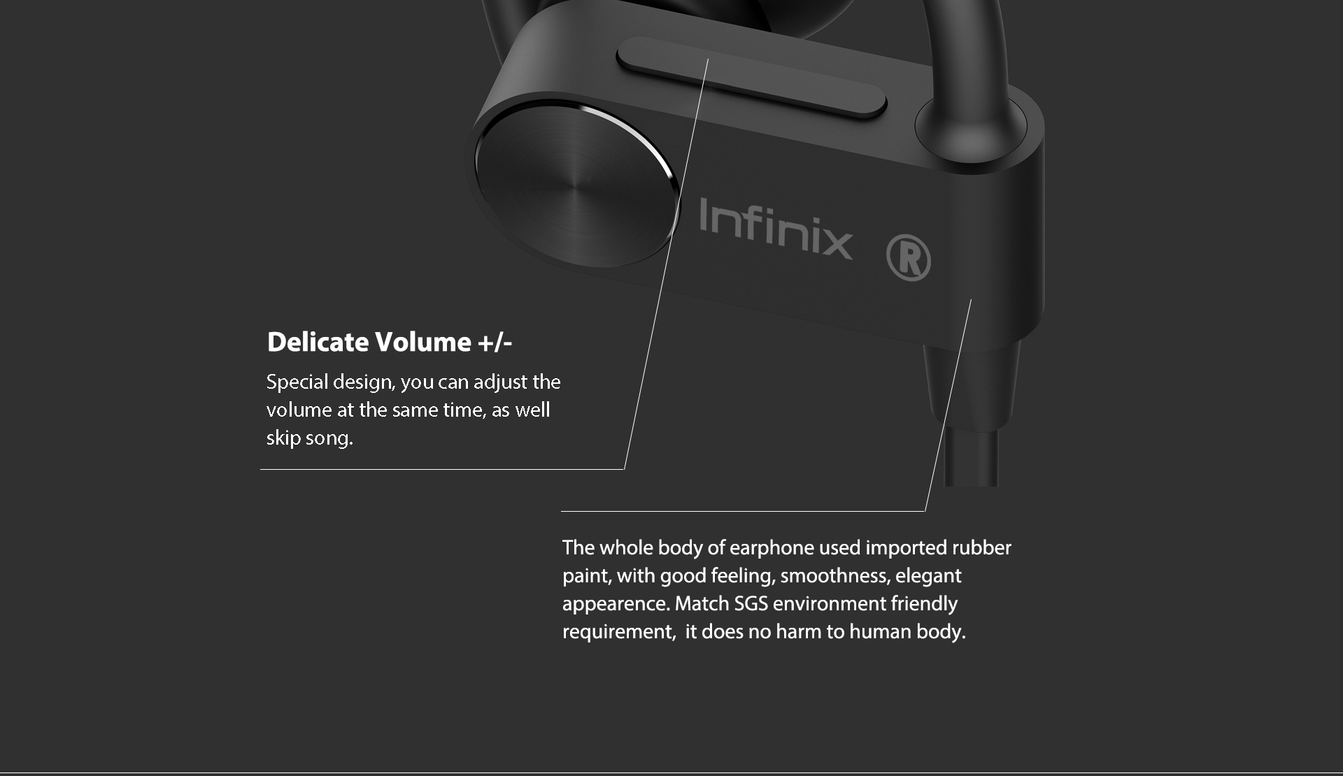 Infinix Sports Bluetooth Earphone Headset Noise Canceling Good Sound ...