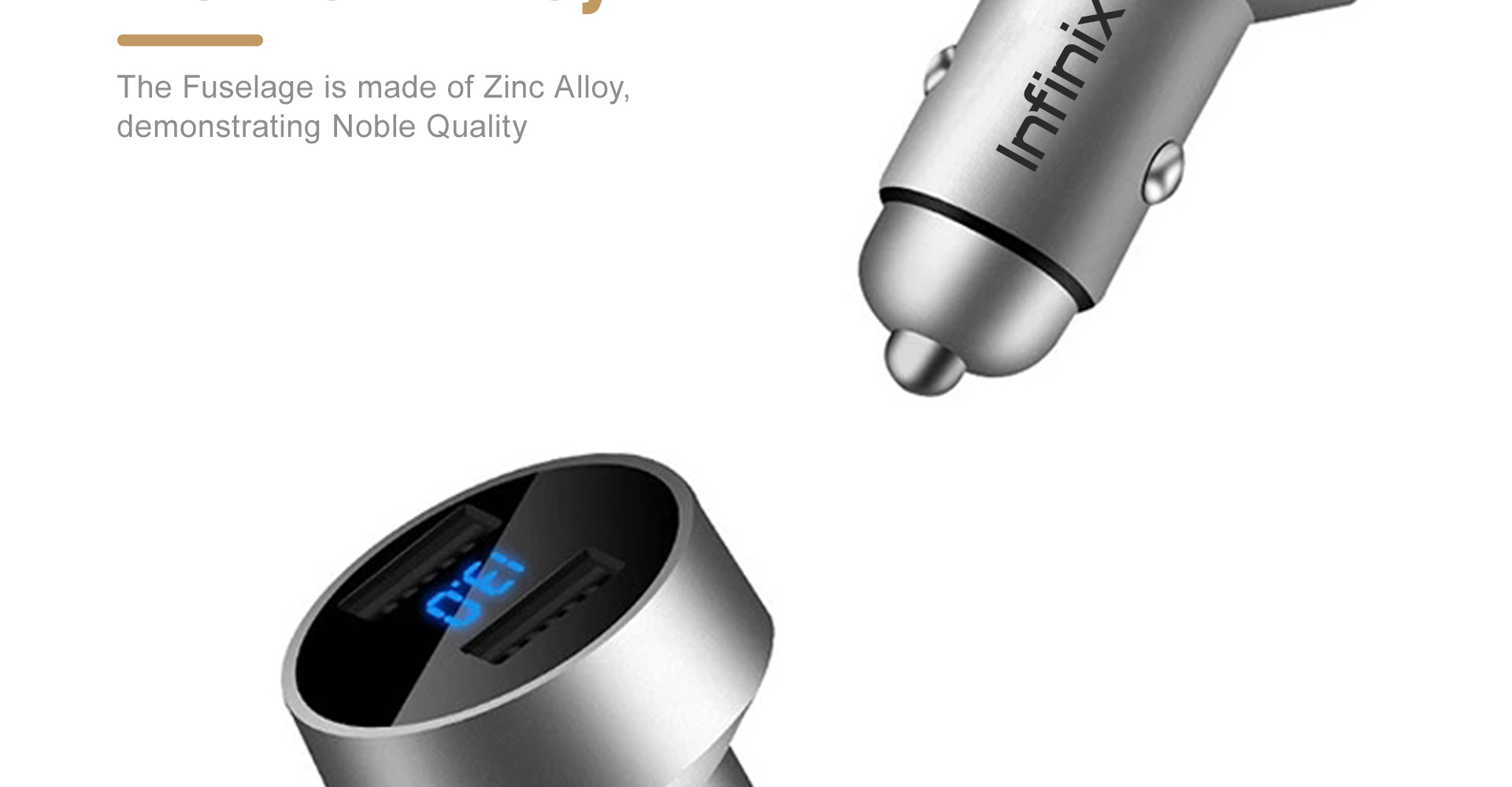 Infinix Fast Charging Car Charger-XCC02